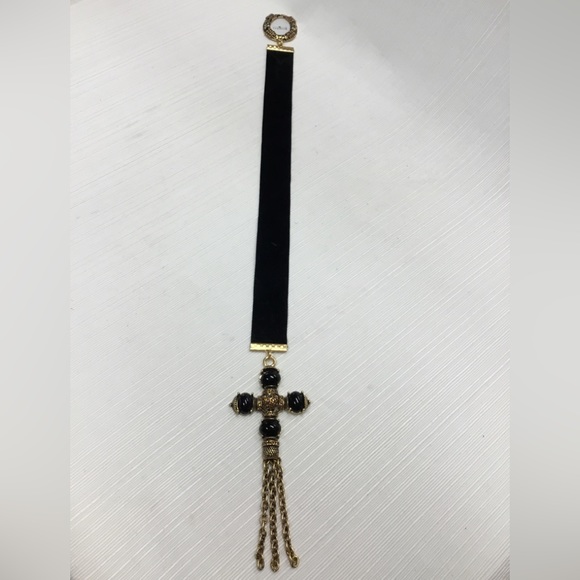 Other | Book Marker New Black With Cross Picture | Poshmark